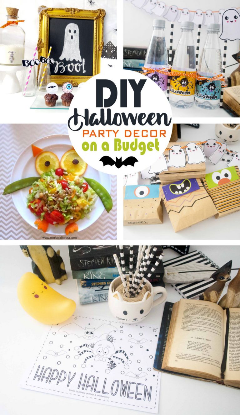 DIY Halloween Decor on a Budget for the Kids and Family Party ...