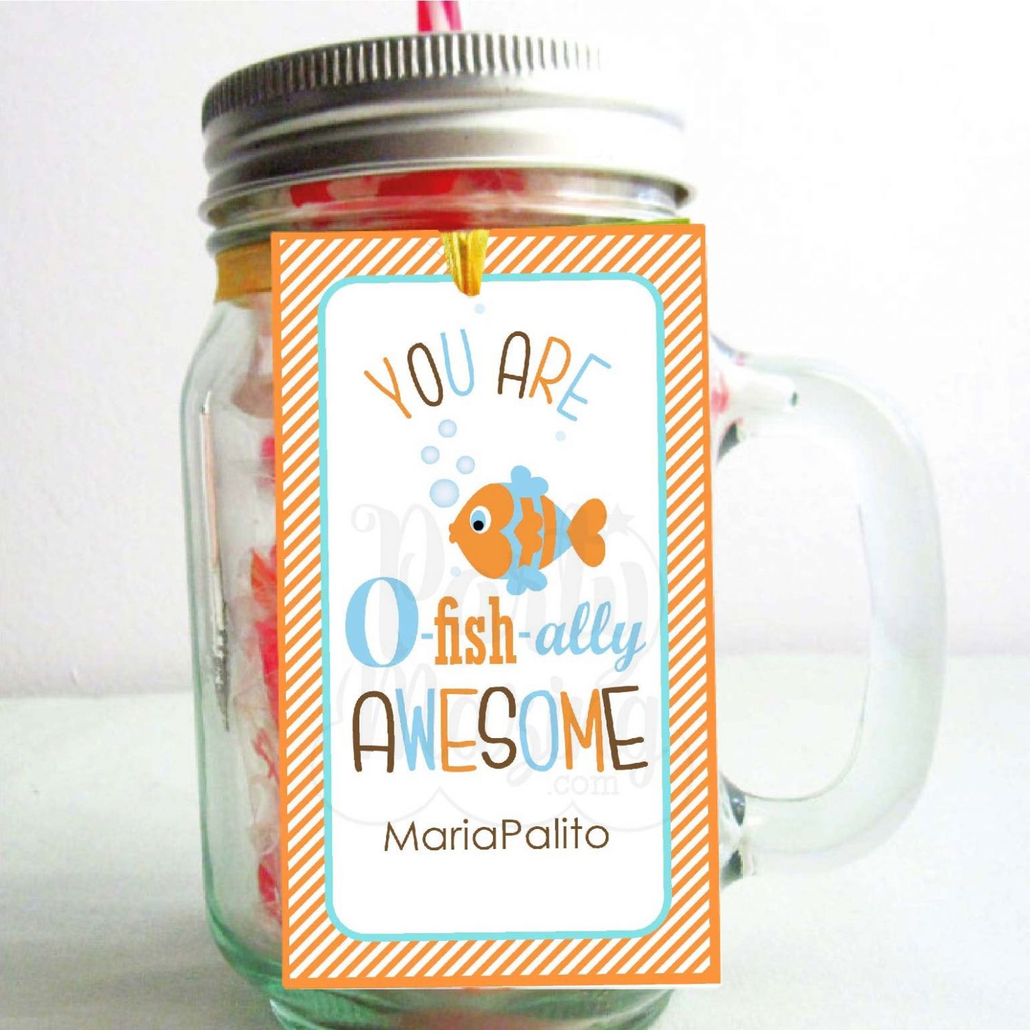 You are Ofishally Awesome Printable Gift Tags | E150 - Partymazing