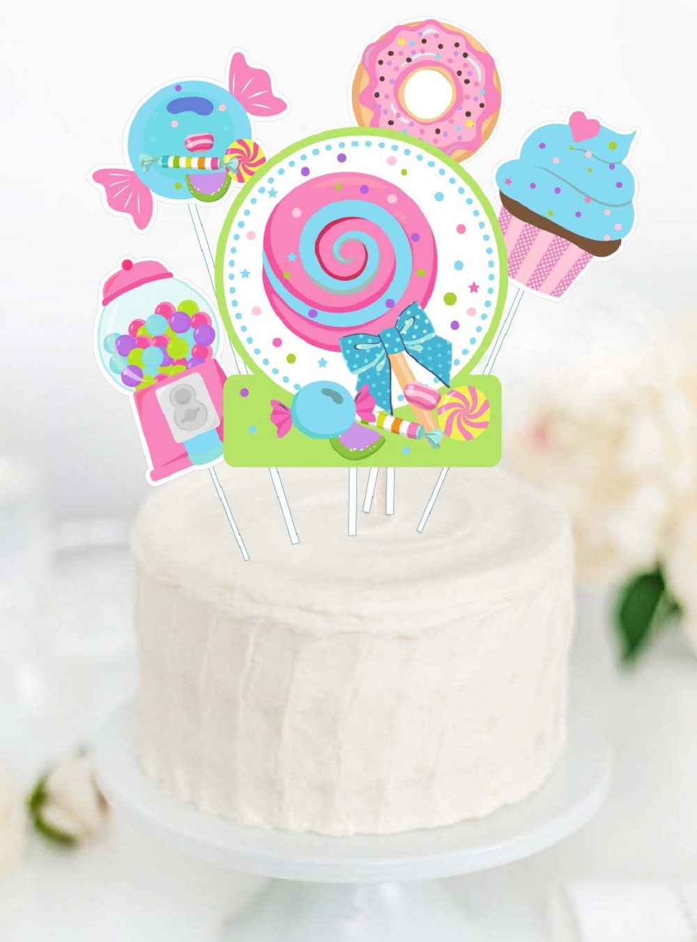 Printable Sweet Party Candyland Express Party Package | PK05| E181 ...