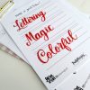6 Hand-Lettering Basic Tips and Free Practice Guide – Partymazing.com