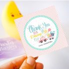 Drive By Birthday Parade Printable Favor Tag | PK33 | E259 – Partymazing