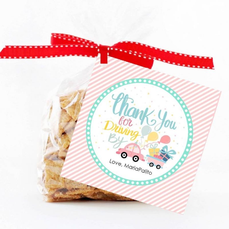 Drive By Birthday Parade Printable Favor Tag | PK33 | E259 – Partymazing