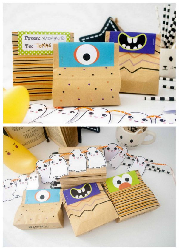 16 Easy Halloween Treat Bags Ideas – Partymazing.com