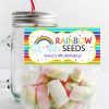 Printable Raibow Seeds Treat Bag Topper | Editable Party Favors | E031 ...